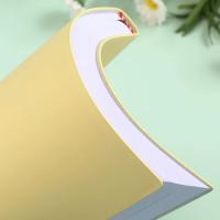 China Flexible Soft Cover Daily Planner Diary Notebook With Ribbon Bookmark for sale