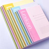 China Spiral Bound Lined Notebooks With Twin-Wire Binding For School And Office for sale