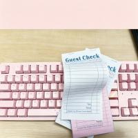 China NCR Paper Restaurant Guest Check Pads With Sequential Numbering For Food Service for sale