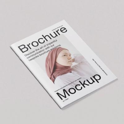 China Saddle Stitched Paper Brochures With Coated Art Paper For Corporate Marketing for sale