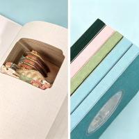 China Hardcover 3D Laser Cut Paper Carving Notebooks For Cultural Souvenirs for sale
