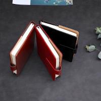 China Hardcover Notebook Diary With Magnetic Closure Clasp And PU Leather Cover for sale