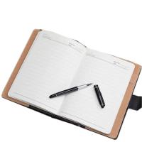 China Hardcover Notebook Diary With Magnetic Closure Clasp And PU Leather Cover for sale