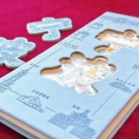 China Stamp Collection Book With Magnetic Refrigerator Magnets For Souvenirs for sale