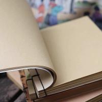 China Traditional Chinese Thread Bound Journal With Calligraphy Cover And Tassel for sale