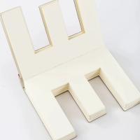 China Alphabet Shaped Die-Cut Hardcover Notebook And Notepad For Creative Stationery for sale