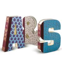 China Alphabet Shaped Die-Cut Hardcover Notebook And Notepad For Creative Stationery for sale