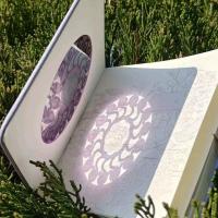 China Chinese Window Hollow Hardcover Notebook And Stamp Album For Tourism Souvenirs for sale