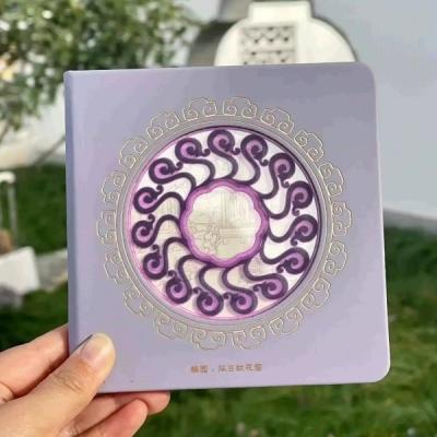 China Chinese Window Hollow Hardcover Notebook And Stamp Album For Tourism Souvenirs for sale