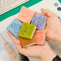 China Mini PU Leather Cartoon Hardcover Pocket Notebook And Memo Pad For Retail Stationery for sale