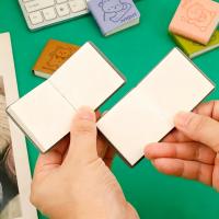 China Mini PU Leather Cartoon Hardcover Pocket Notebook And Memo Pad For Retail Stationery for sale