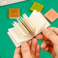 China Mini PU Leather Cartoon Hardcover Pocket Notebook And Memo Pad For Retail Stationery for sale