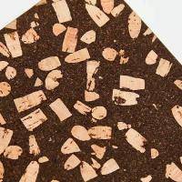 China Eco-Friendly Spliced Coffee Ground Cork Notebook With Custom Logo for sale