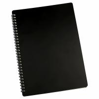 China Staff Paper Spiral Notebook With Frosted Cover For Music Composition for sale