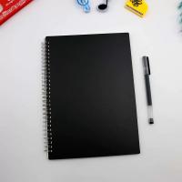 China Staff Paper Spiral Notebook With Frosted Cover For Music Composition for sale