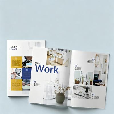 China Corporate Brochures With Full Color Offset Printing For Business Marketing for sale