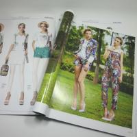 China Custom Printed Fashion Catalogs And Brand Lookbooks With Offset Printing for sale