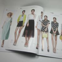 China Custom Printed Fashion Catalogs And Brand Lookbooks With Offset Printing for sale