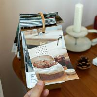 China Daily Tear-Away Desktop Calendar With Metal Ring Stand For Office Planning for sale