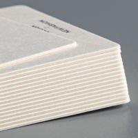 China Minimalist Layered Paper Hang Tags With String For Apparel Branding for sale