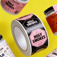 China Roll Labels With Die-Cut Stickers For Product Packaging And Retail Branding for sale