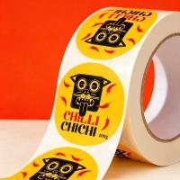 China Roll Labels With Die-Cut Stickers For Product Packaging And Retail Branding for sale