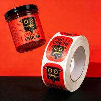 China Roll Labels With Die-Cut Stickers For Product Packaging And Retail Branding for sale