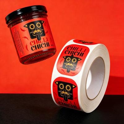 China Roll Labels With Die-Cut Stickers For Product Packaging And Retail Branding for sale