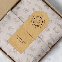 China Kraft Paper Thank You Stickers With Arch Top For Gift Box And Retail Packaging for sale