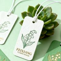 China Absorbent Paper Air Freshener Cards With Floral Print For Car And Home for sale