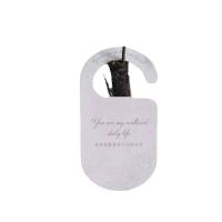China Wardrobe Fragrance Cards Hanger Scented Paper Air Freshener For Closet for sale