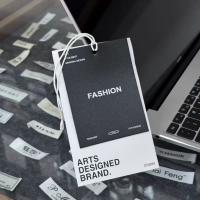 China Hang Tags With String Fastener For Apparel And Retail Brand Labeling for sale
