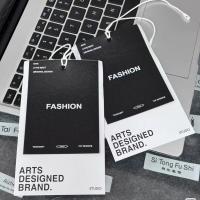 China Hang Tags With String Fastener For Apparel And Retail Brand Labeling for sale