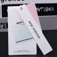 China Apparel Hang Tags With String Fastener And Foil Stamping For Retail Branding for sale