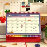 China Desk Calendar 2027 With Index Tabs And Planner Stickers For Office Planning for sale