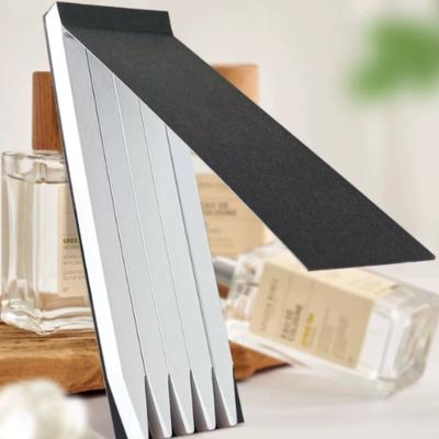 China Custom Paper Perfume Test Strips With Booklet For Fragrance Sampling for sale