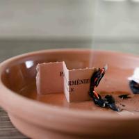 China Burnable Fragrance Paper Booklets With Custom Scented Strips For Aromatherapy for sale