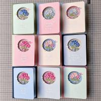 China Handmade Layered Paper Flower Greeting Cards With Window Cut-Outs For Holidays for sale