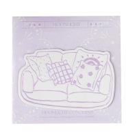 China Scented Greeting Card Set With Die-Cut Floral Cards And Envelopes for sale