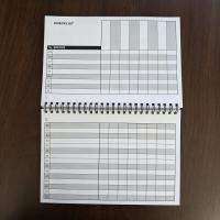 China Bird Watching Log Book With Wire-O Binding For Wildlife Observation for sale