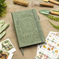 China Garden Maintenance Log Book With Hardcover And Elastic Closure For Plant Tracking for sale