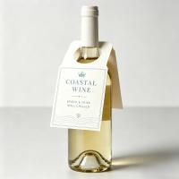 China Foldable cardboard bottleneck display card for premium craft spirits for sale