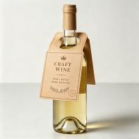 China Foldable cardboard bottleneck display card for premium craft spirits for sale