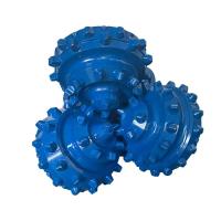 China IADC637 Rotary Drilling Used Tricone Drill Bit For Core Barrel Wear Resistance for sale