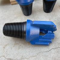 China Customized Thread PDC Cutter Drag Drill Bit For Drilling Metal Forging Process for sale