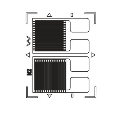 China T Rossetes Foil Strain Gauge BB series for sale