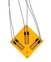 China Triaxial Strain Gauge Resistance Strain Gages CA series for sale