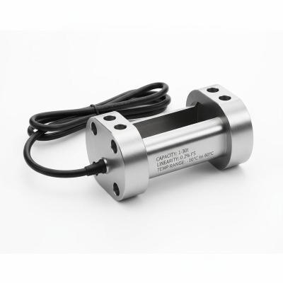 China Capacity 1 to 30t Strain Gauge Load Cell Providing Linearity 0.2 Percent FS and Temperature Range Minus 10 to 60 Degrees Celsius for Load Sensing for sale