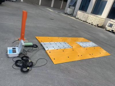 China Versatile Portable Axle Scale Factory Vehible Weighing System with Wireless Indicator for sale