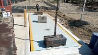 China Underground heavy-duty weighbridge truck scales 100t for sale